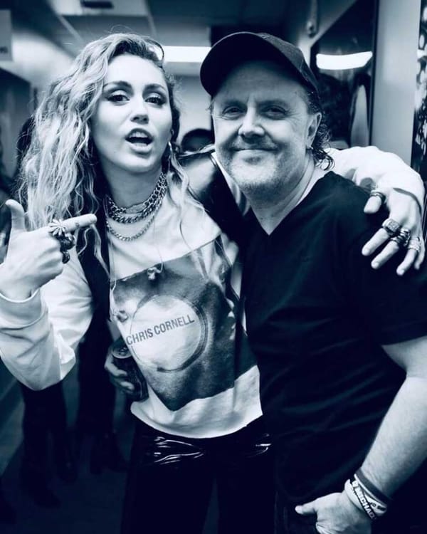 Miley Cyrus covered Metallica Nothing Else Matters - MetalheadCommunity.com