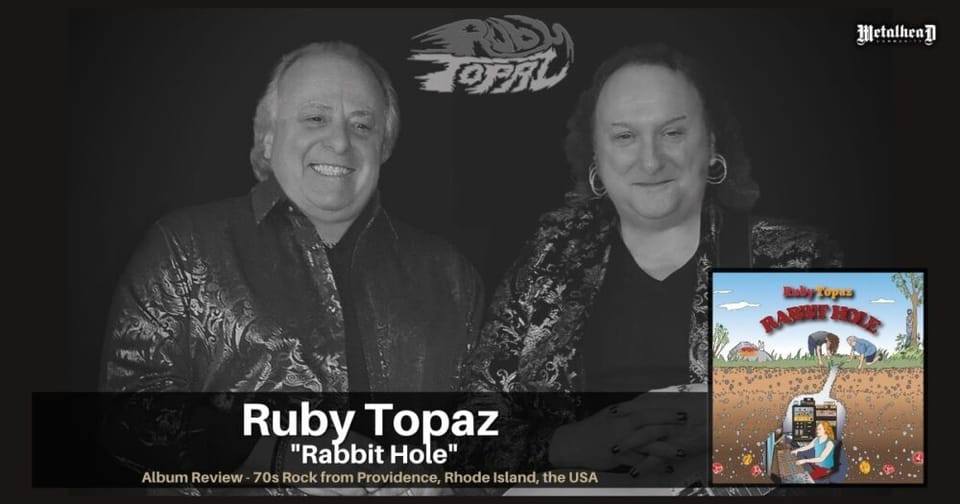 Ruby Topaz - Rabbit Hole - Album Review - 70s Rock from Providence ...