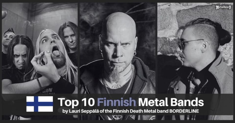 Top 10 Finnish Metal Bands by Lauri Seppälä of the Finnish Death Metal ...