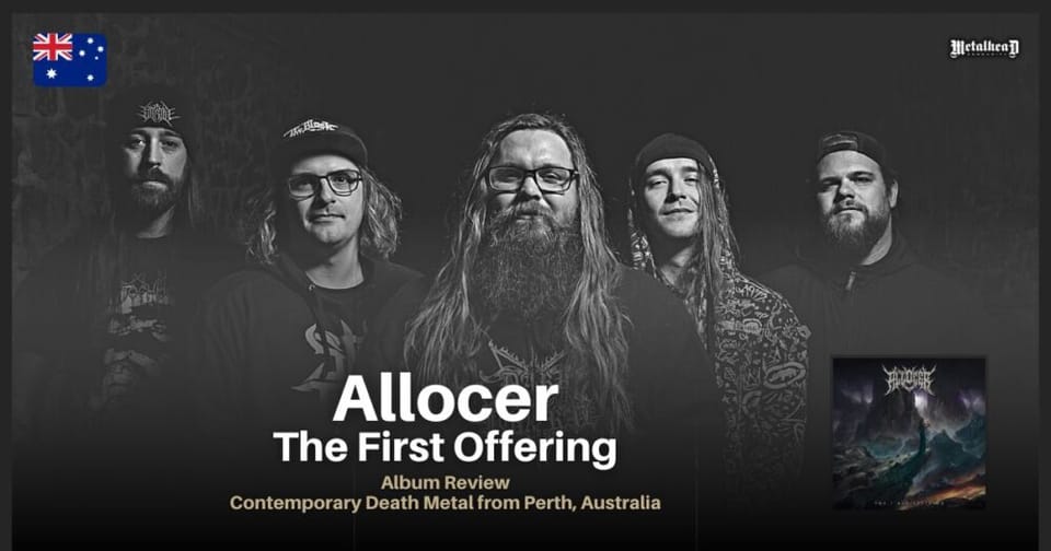 Allocer - The First Offering - Album Review - Contemporary Death Metal ...